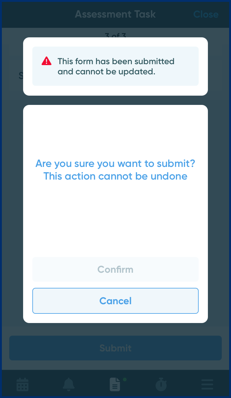 Elentra Mobile App: Forms